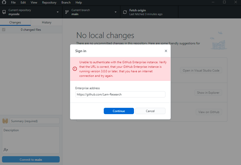 Github Enterprise Log In Error · Issue 15168 · Desktopdesktop · Github