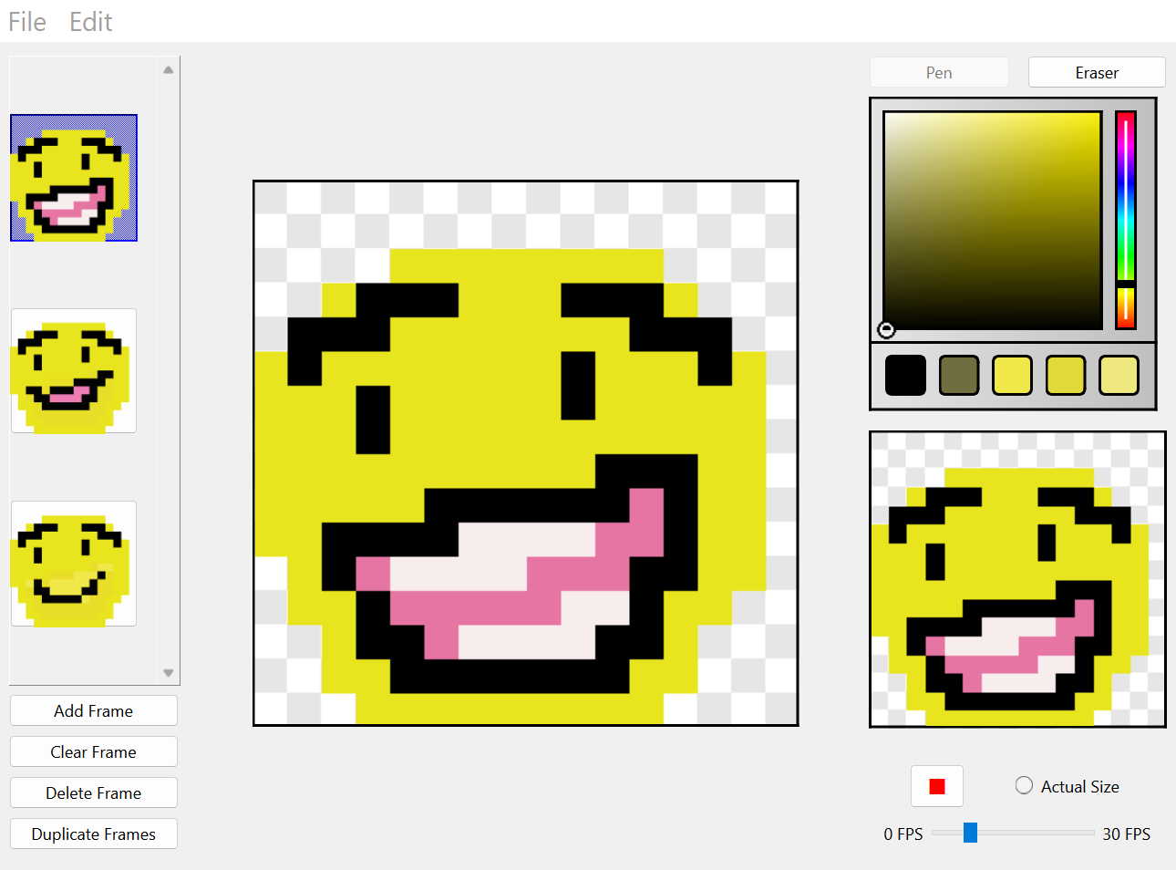 GitHub - JosieFiedel/Sprite_Editor: Spring 2023 Sprite Creation and ...