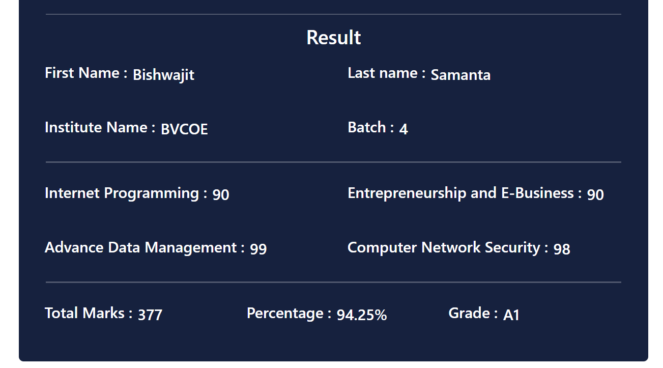 GitHub - Sam-400/IP-Assignment: Student detail and marks calculation using HTML , CSS ...