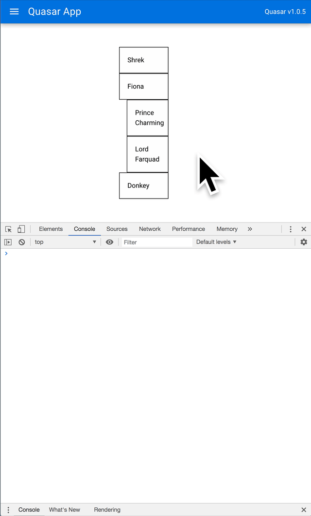 Nested Draggable Vuex Example Throws Error About Mutating Vuex Store
