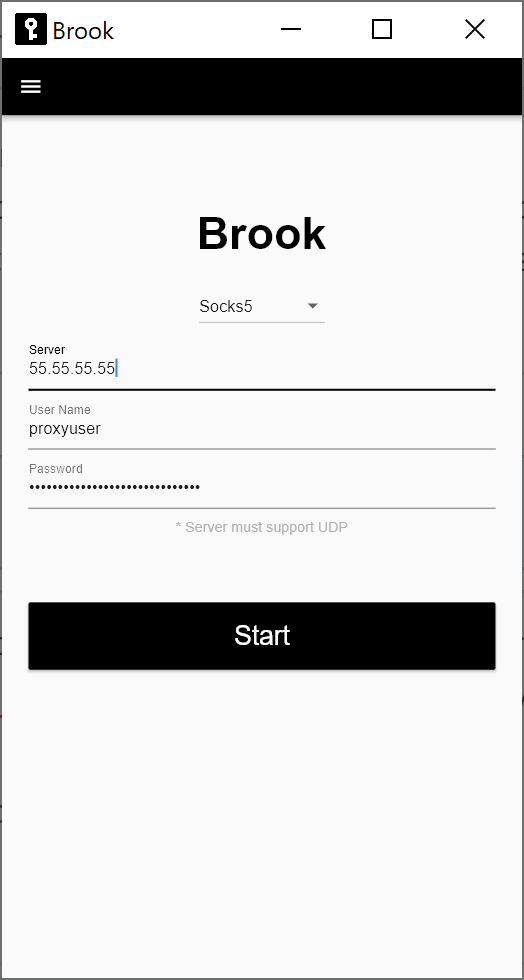 How do I provide username for a remote socks5 server? · Issue #622 · txthinking/brook · GitHub