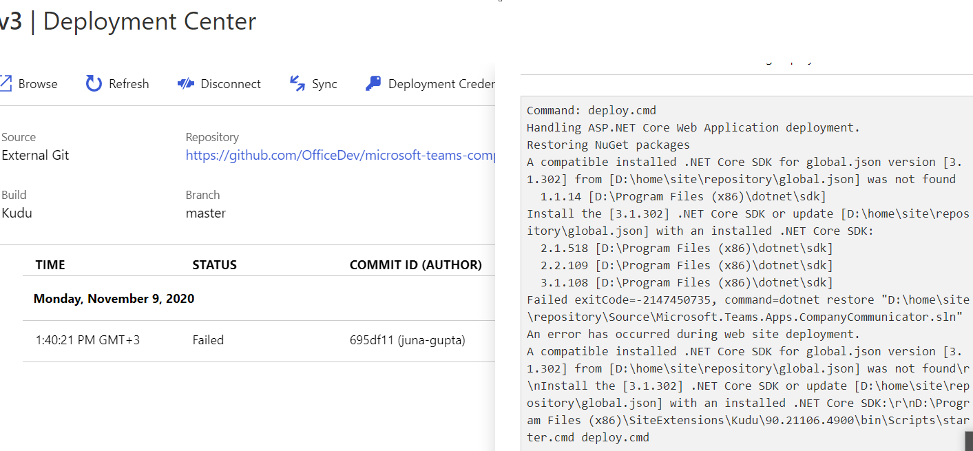 Source code deployment issue · Issue #238 · OfficeDev/microsoft-teams ...