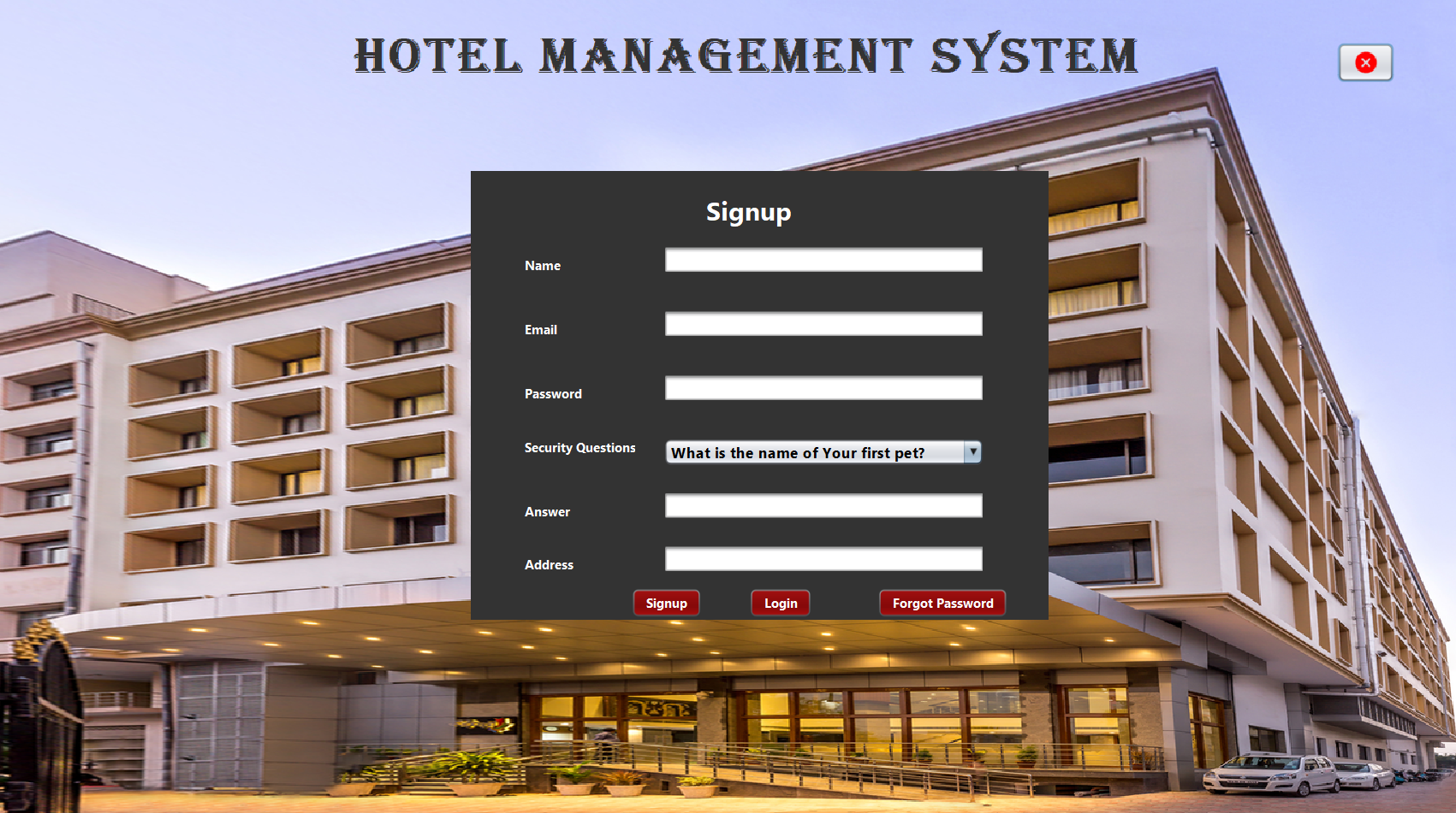 GitHub - Bhanu0411/Hotel_Management_System: I developed a Hotel ...