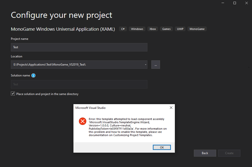 Monogame visual studio template - thegreenhohpa