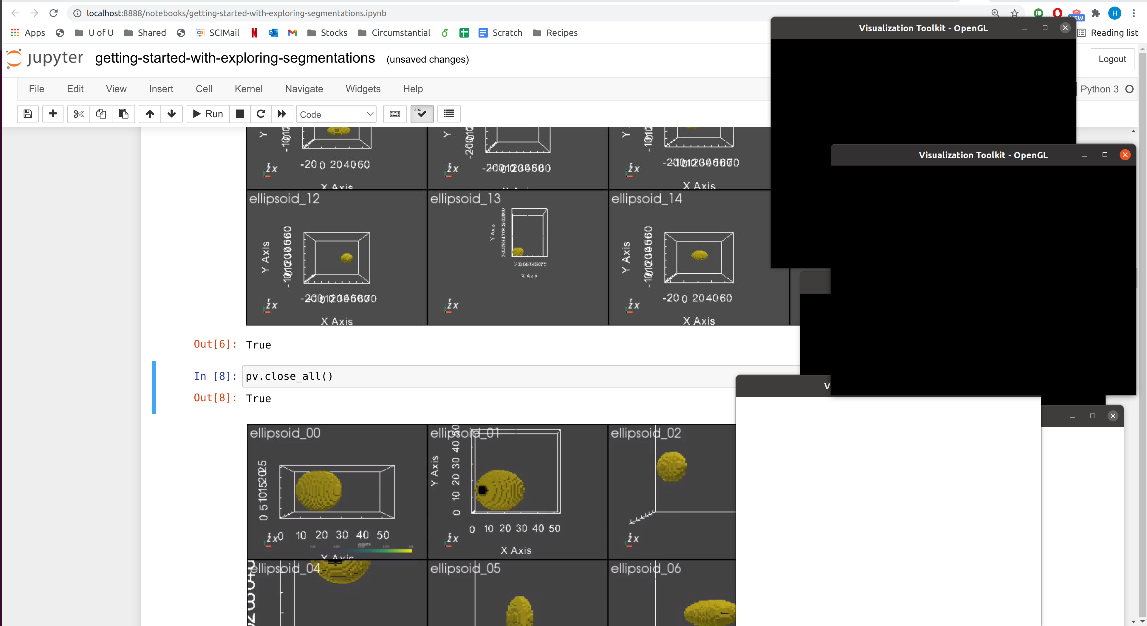 Unclosable empty "Visualization Toolkit - OpenGL" windows popping up when running certain ...