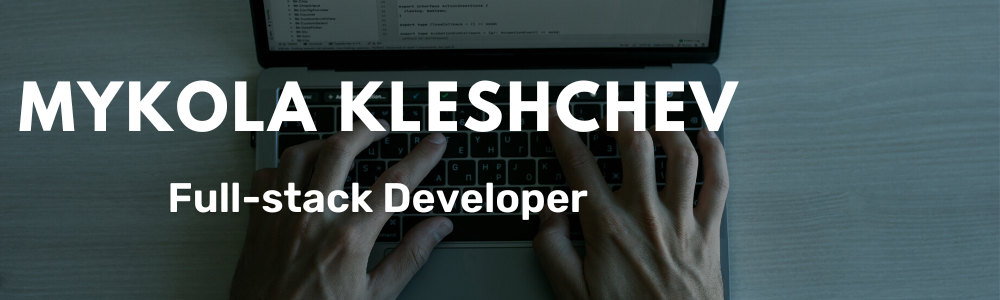 mykolaklesh (Mykola) · GitHub