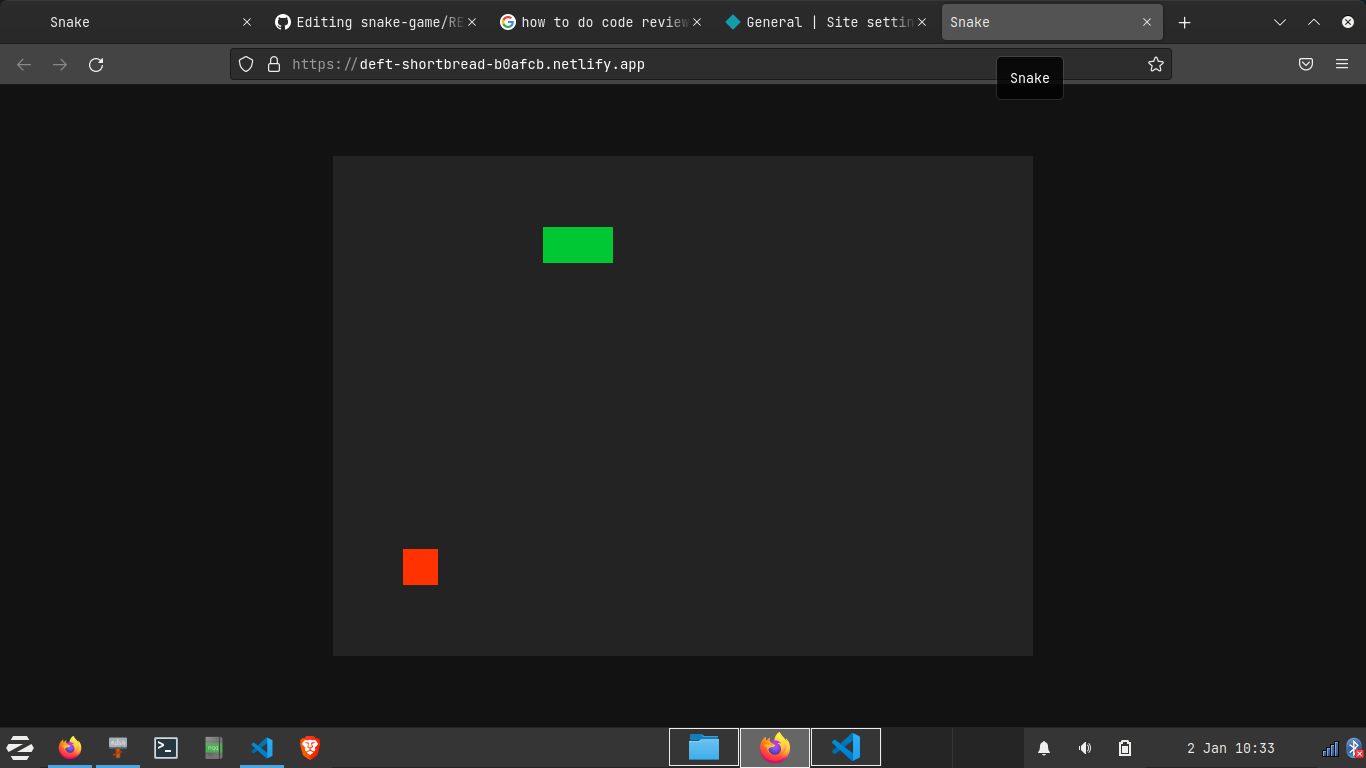GitHub - SudeepAcharjee/snake-game: Slither into the world of classic ...