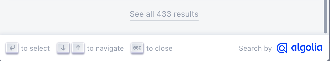 algolia.searchPagePath is not respected in resultsFooterComponent · Issue #8535 · facebook ...