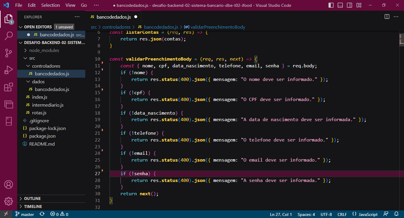 GitHub - JcSousaa/Atividade-Final-Modulo-2-API-Rest-Banco