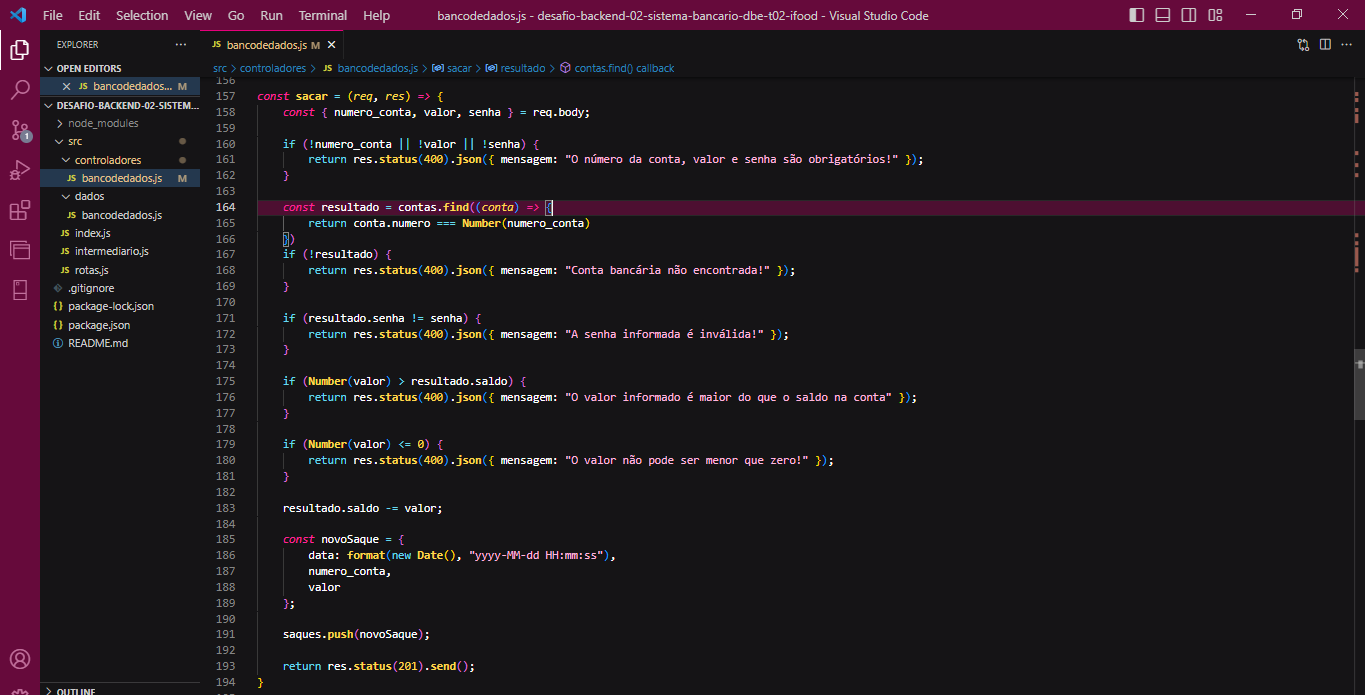 GitHub - JcSousaa/Atividade-Final-Modulo-2-API-Rest-Banco