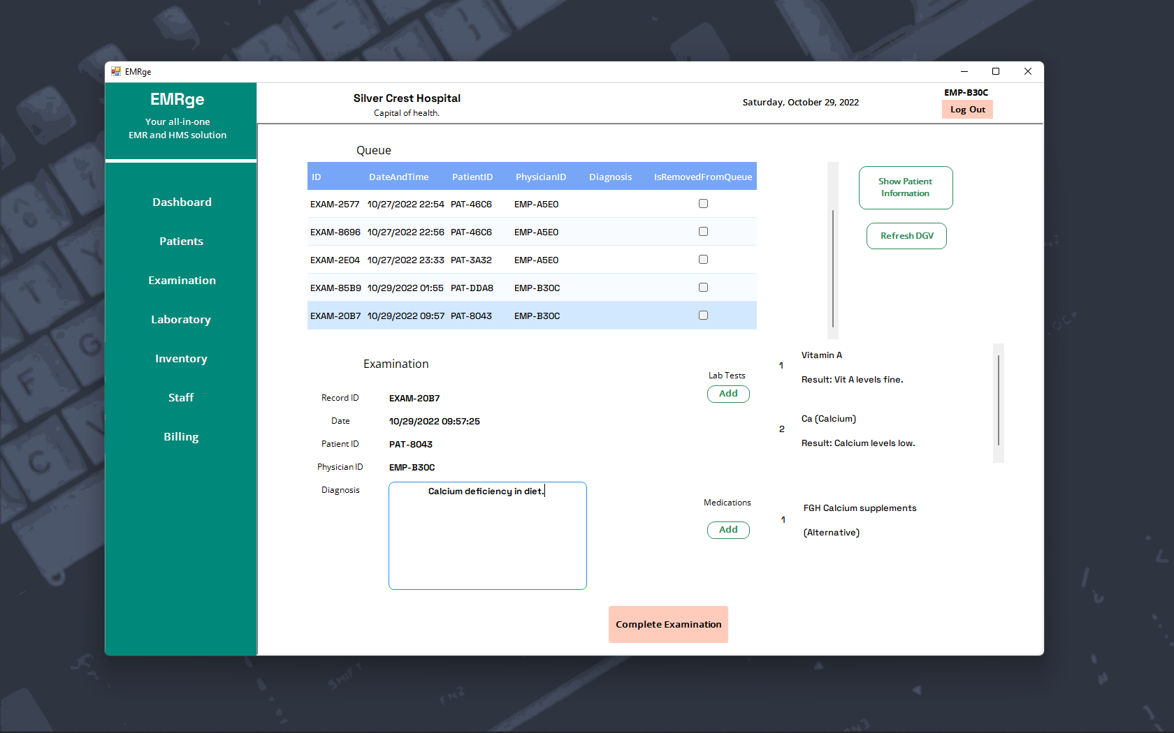 GitHub - yoniT02/EMRge: Your all-in-one EMR and HMS solution
