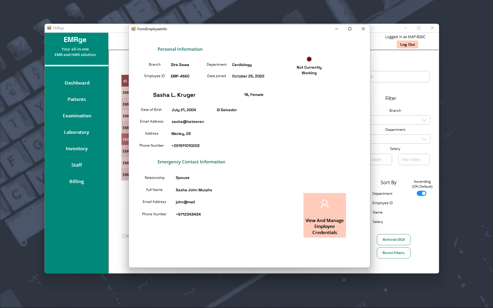 GitHub - yoniT02/EMRge: Your all-in-one EMR and HMS solution
