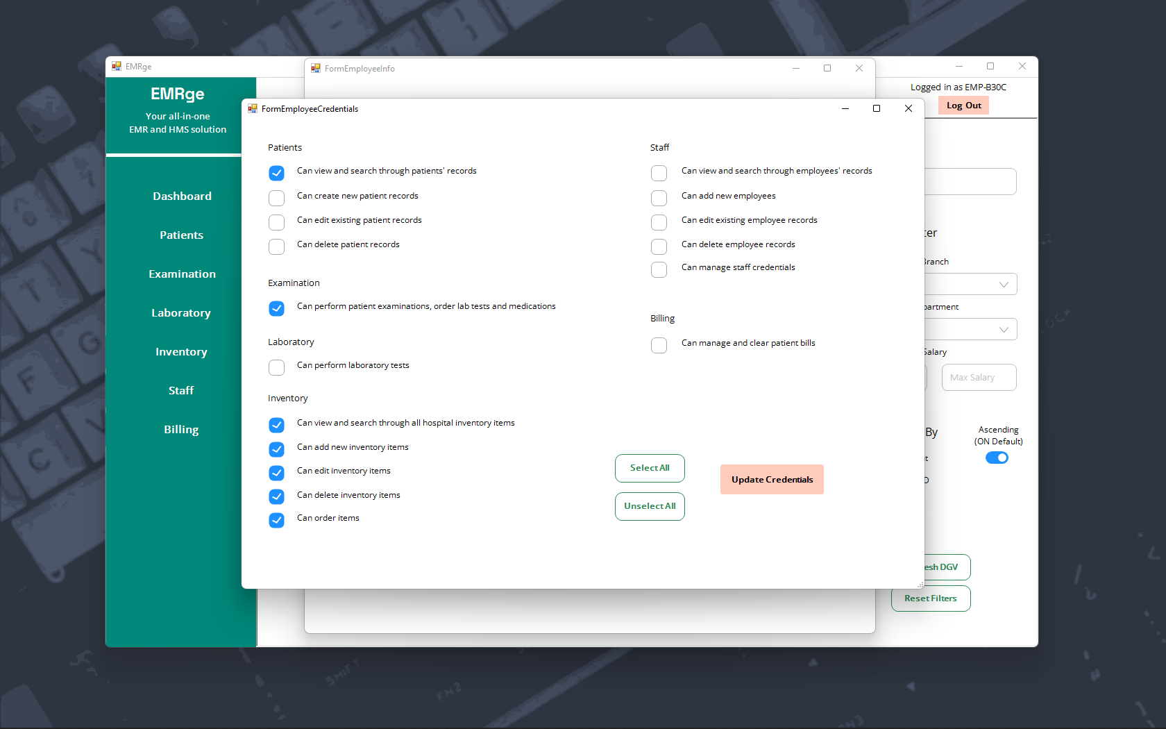 GitHub - yoniT02/EMRge: Your all-in-one EMR and HMS solution