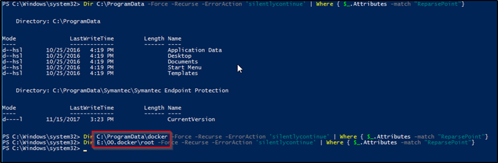 Windows: docker pull microsoft/nanoserver failed to register layer: Failed to OpenForBackup ...