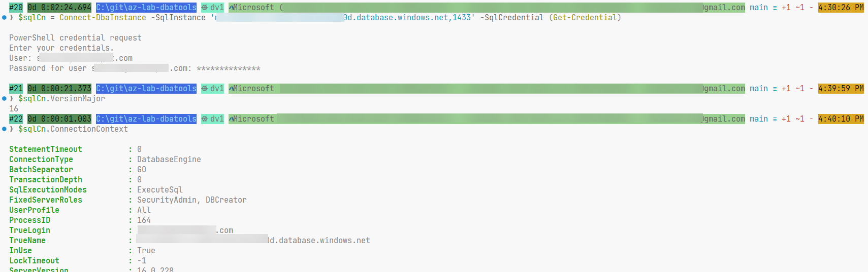 Connect-DbaInstance connecting to Azure Synapse Analytics with MFA · Issue #8371 · dataplat ...