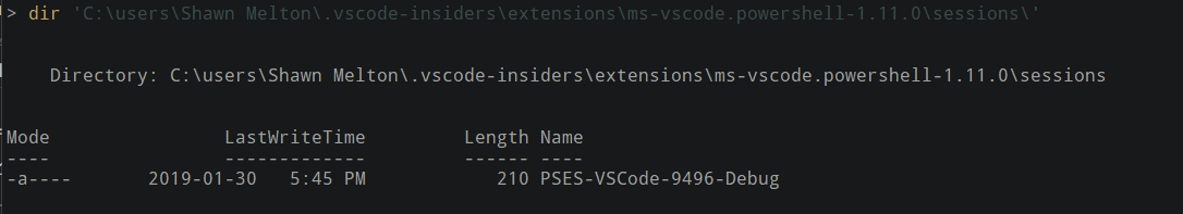 Extension registers warning in Operational Log - Windows PowerShell ...