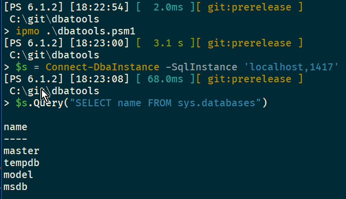Server Query Is Lost When Psm1 Is Loaded · Issue 5562 · Dataplat Dbatools · Github