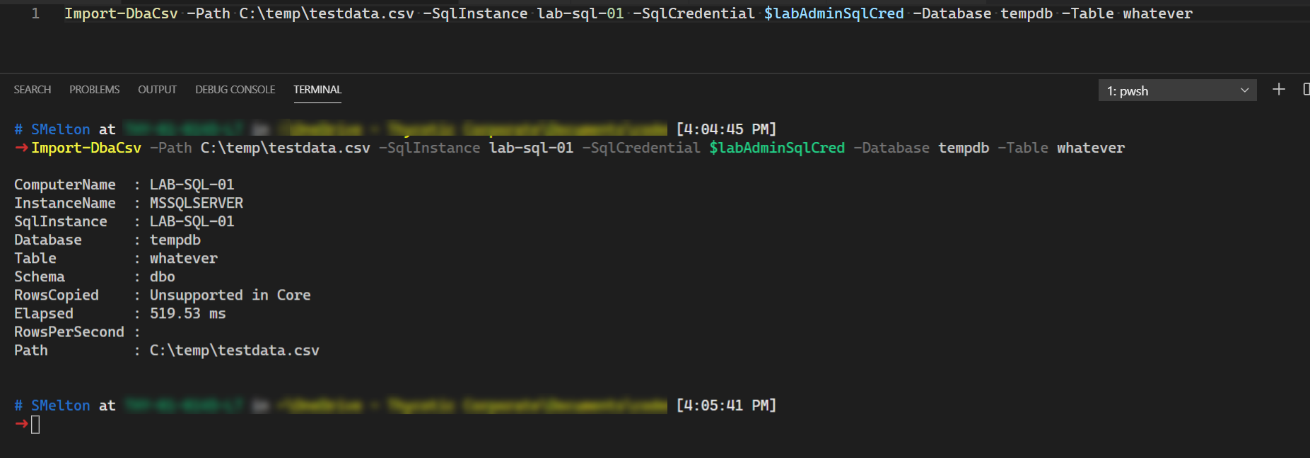 [Bug] Import-DbaCsv prompts for confirmation and throws exception · Issue #6469 · dataplat ...