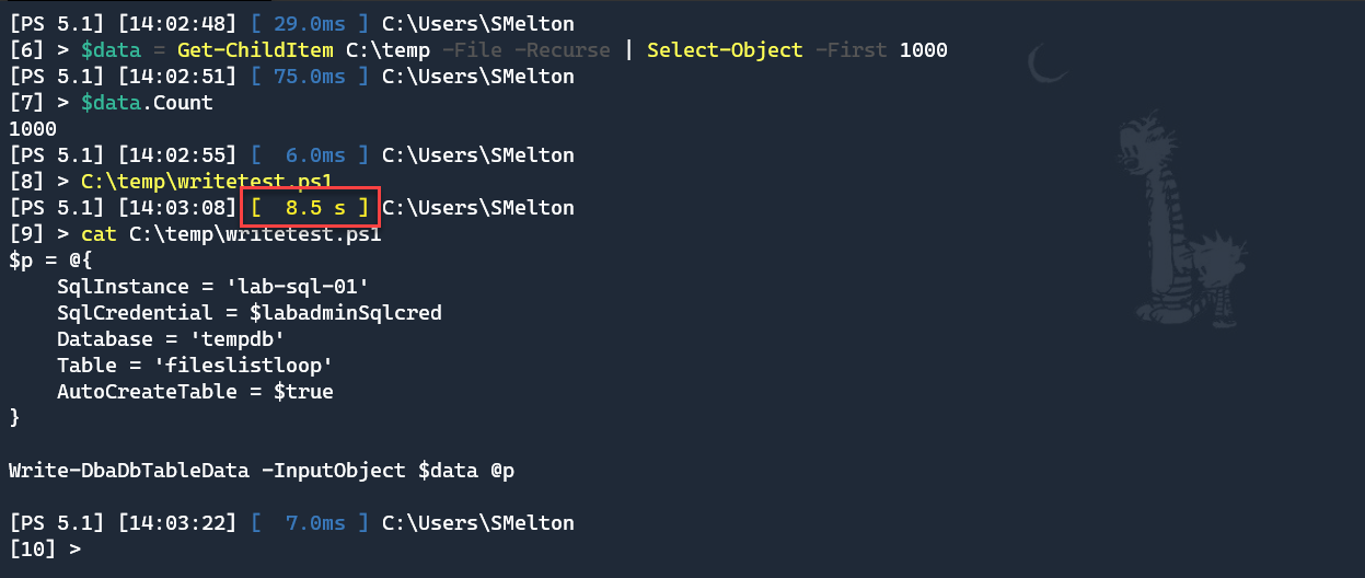 Is Write-DbaDbTableData really that slow? · Issue #6510 · dataplat/dbatools · GitHub