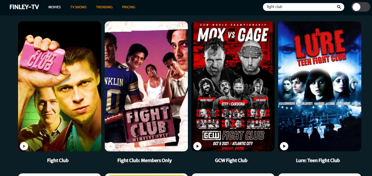 GitHub - TerranceFinleyZ/Movie-App-Finley-TV