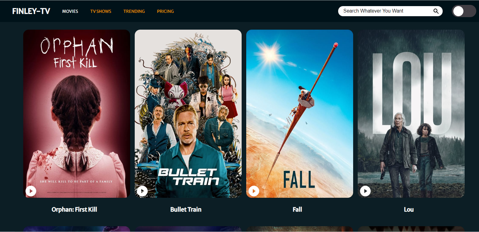 GitHub - TerranceFinleyZ/Movie-App-Finley-TV