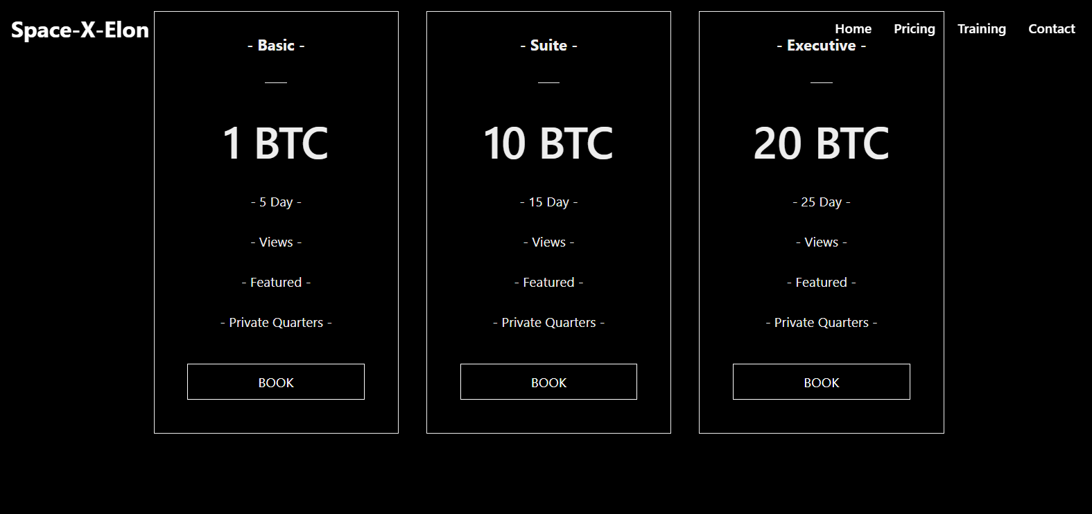 GitHub - TerranceFinleyZ/SpaceX-Website.