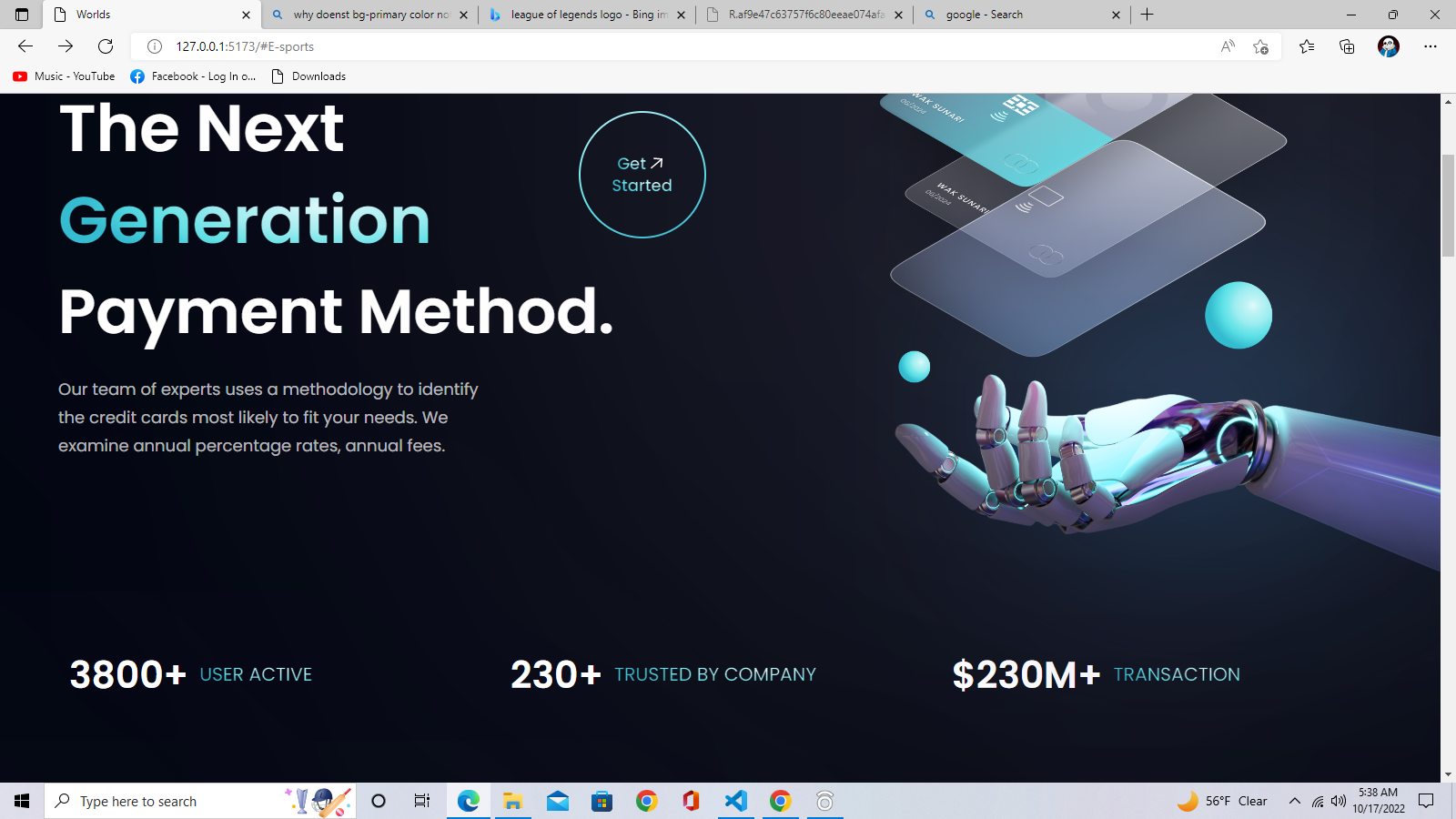 GitHub - TerranceFinleyZ/Bank-card-clone