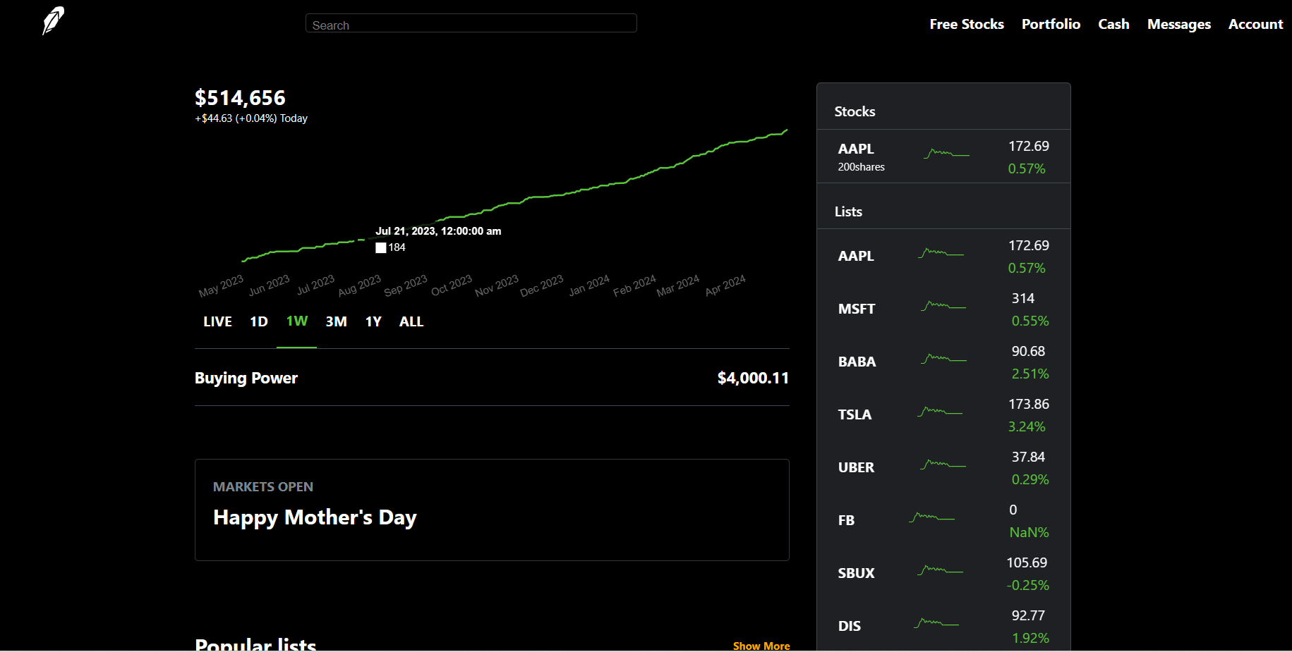 GitHub - TerranceFinleyZ/Robinhood-C