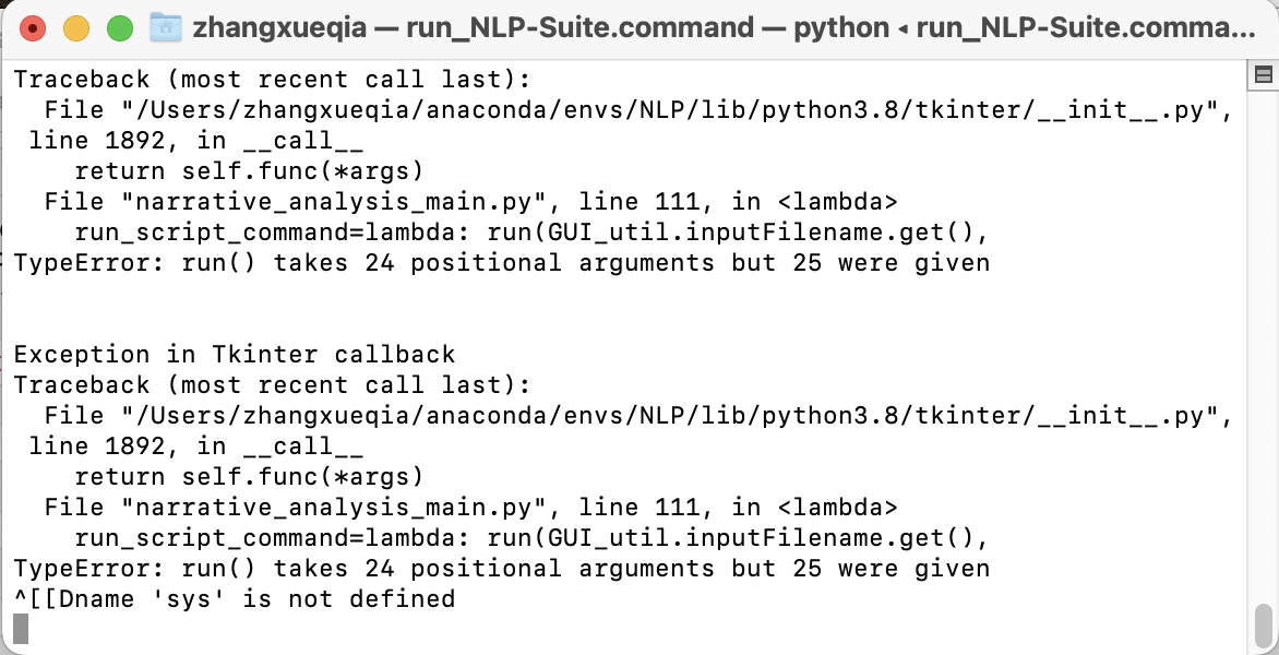 Narrative Analysis tool doesn't work and reports Exception in Tkinter callback · Issue #828 ...