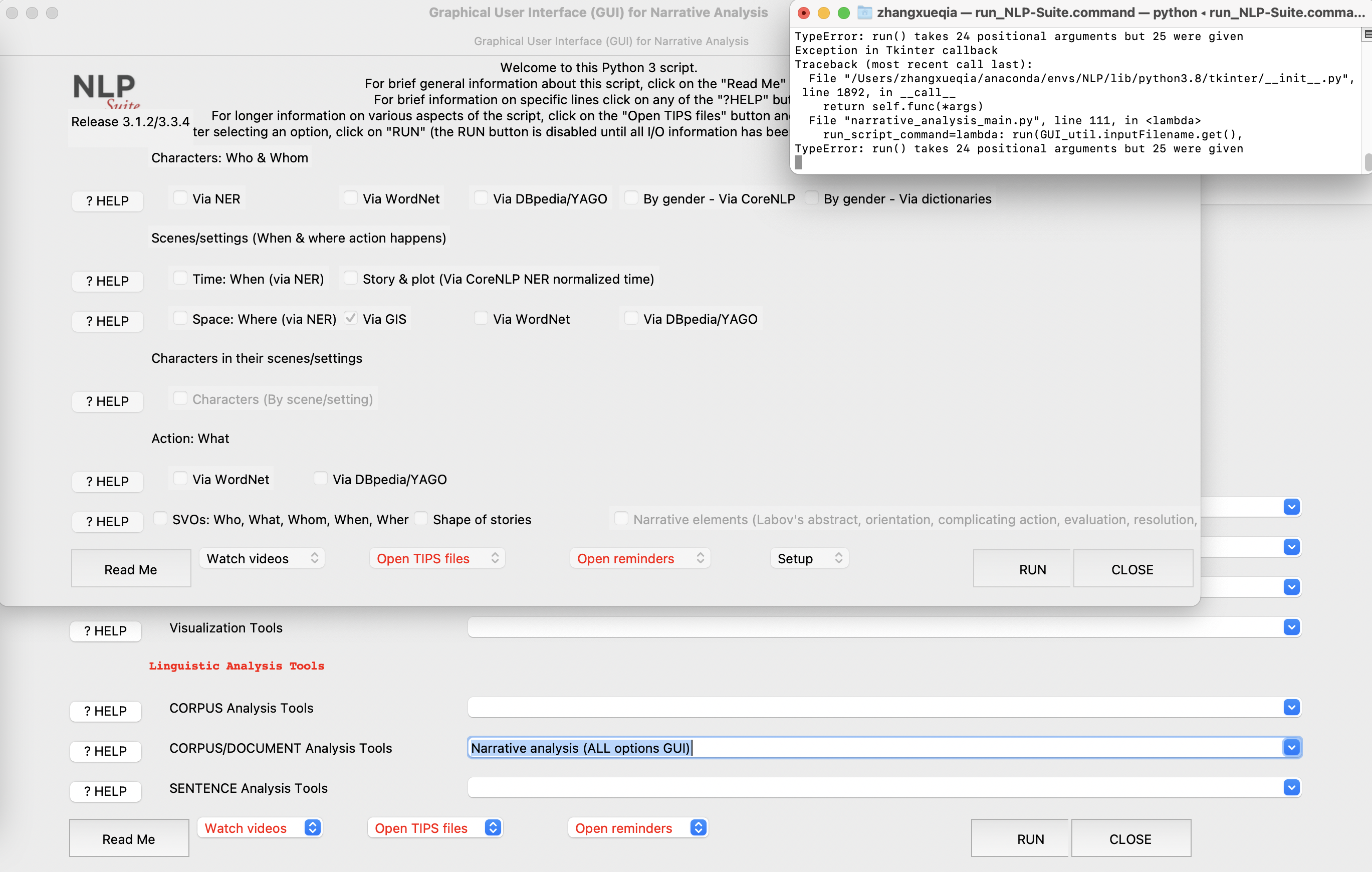 Narrative Analysis tool doesn't work and reports Exception in Tkinter callback · Issue #828 ...