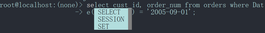 How Can I Disable This Completion · Issue 617 · Dbcli Mycli · Github