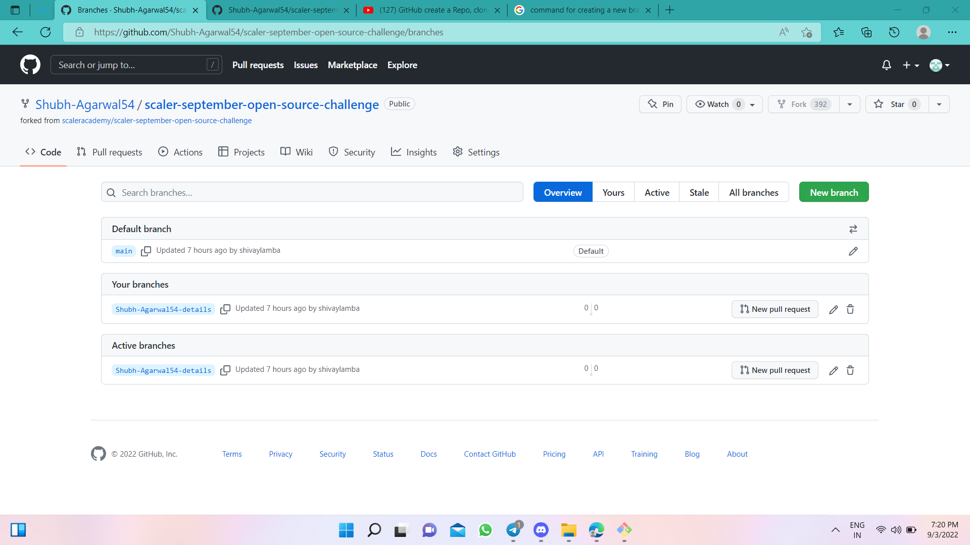 Day 4 challenge · Issue #228 · scaleracademy/scaler-september-open-source-challenge-2022 · GitHub