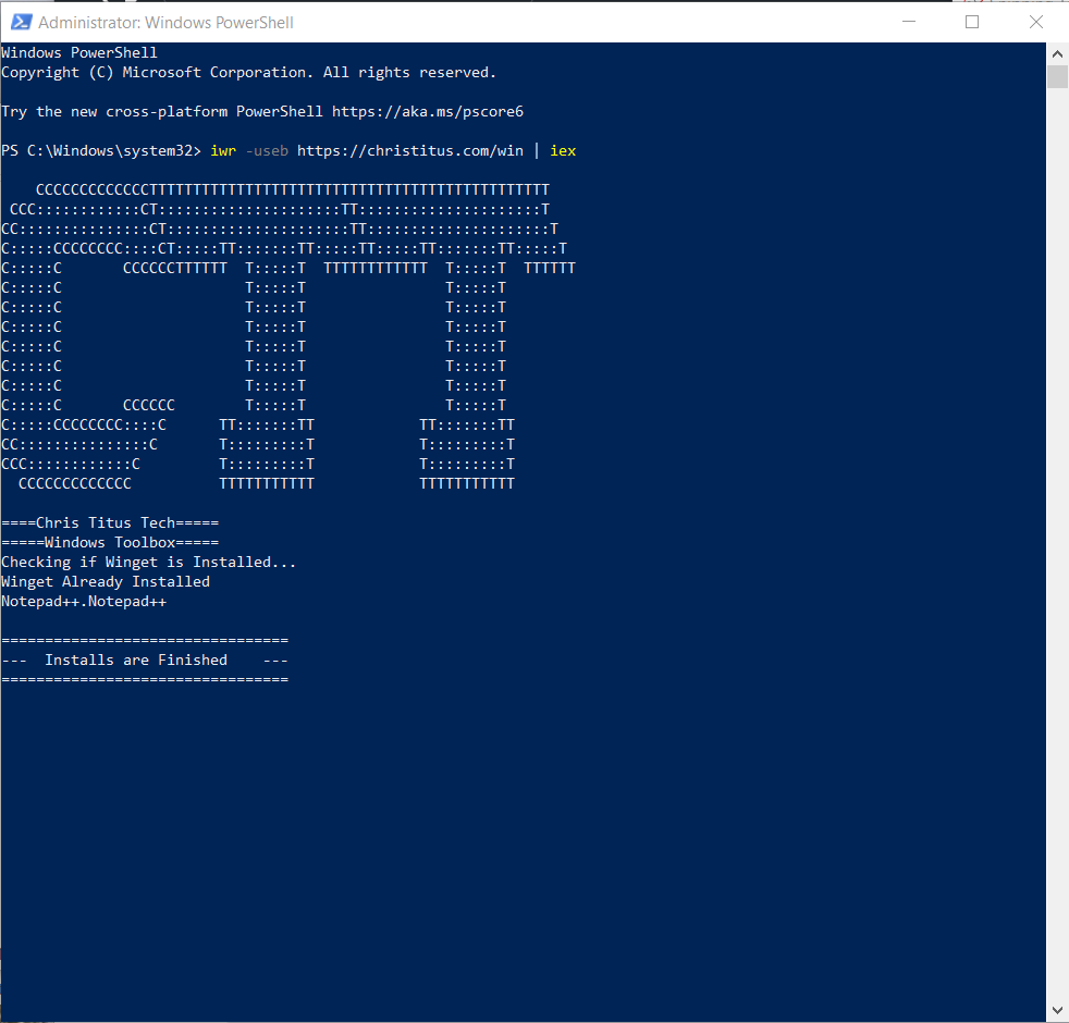 Winget problem · Issue #319 · ChrisTitusTech/winutil · GitHub