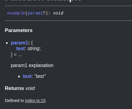 default value of function param not showing · Issue #2257 · TypeStrong/typedoc · GitHub
