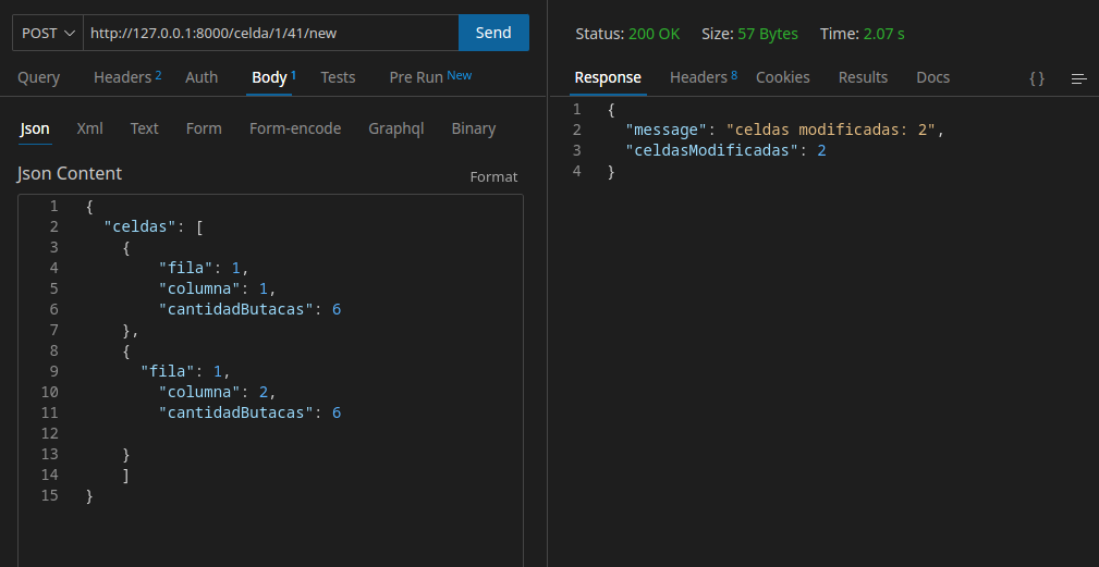 Agregación, crear disponibilidad cuando se asigna la sala de eventos al evento · Issue #30 ...