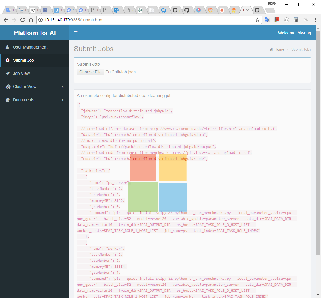 WebPortal stucked · Issue #258 · microsoft/pai · GitHub