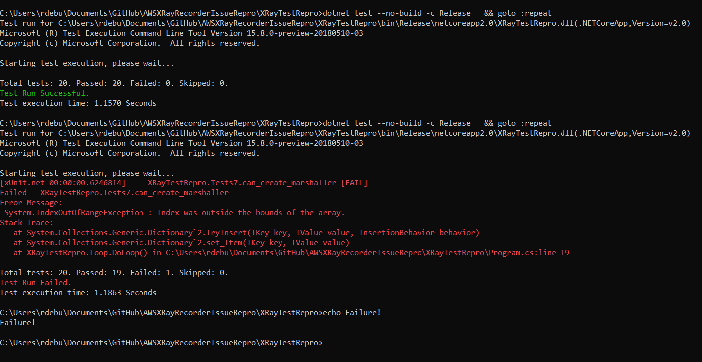 JsonSegmentMarshaller ctor throws System.IndexOutOfRangeException · Issue #37 · aws/aws-xray-sdk ...