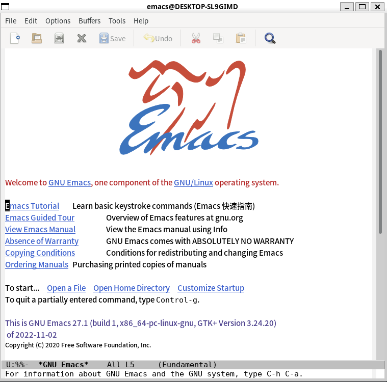 The Spacemacs is installed, but still original interface · Issue #15793 · syl20bnr/spacemacs ...