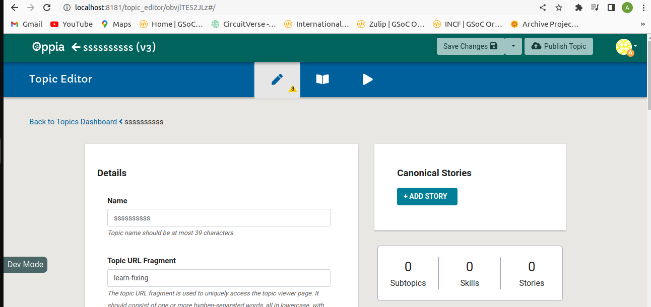 [BUG]: Topic Editor page navbar ui · Issue #16785 · oppia/oppia · GitHub
