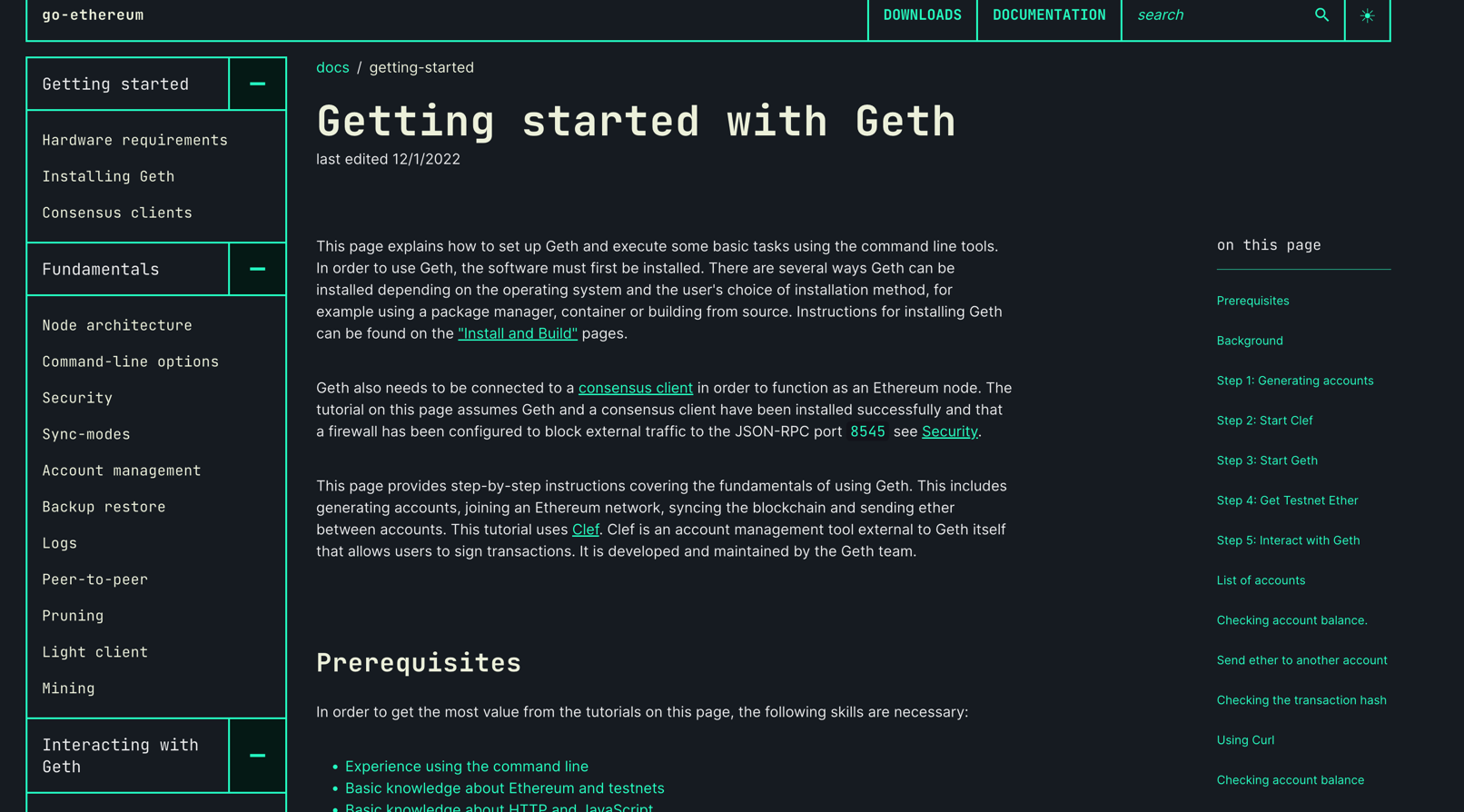 [DESING UPDATE] increase the font size of H1 · Issue #114 · ethereum/geth-website · GitHub