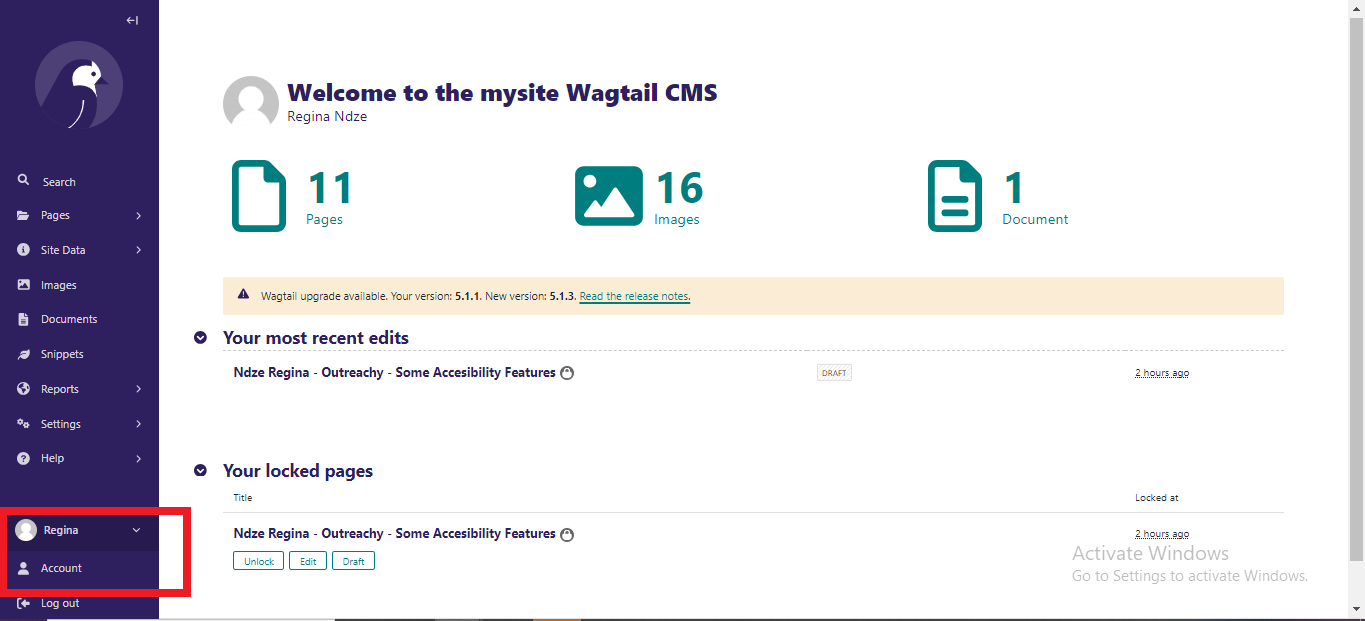 Wagtail Profile-level UI settings Accessibility Features · Issue #329 · wagtail/guide · GitHub