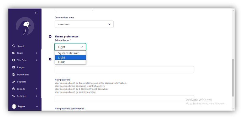 Wagtail Profile-level UI settings Accessibility Features · Issue #329 · wagtail/guide · GitHub
