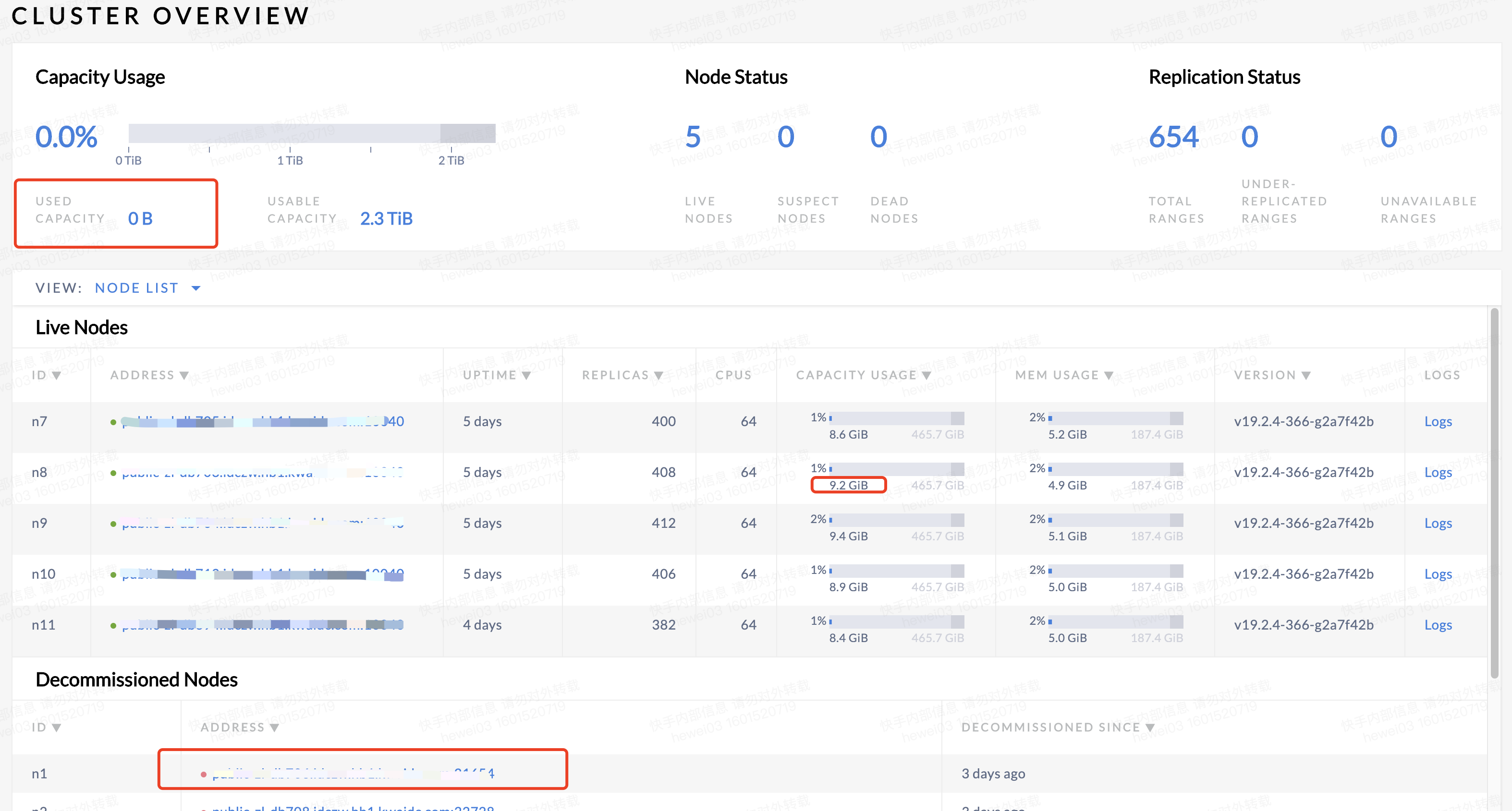 storage: used capacity is 0 B · Issue #55151 · cockroachdb/cockroach · GitHub
