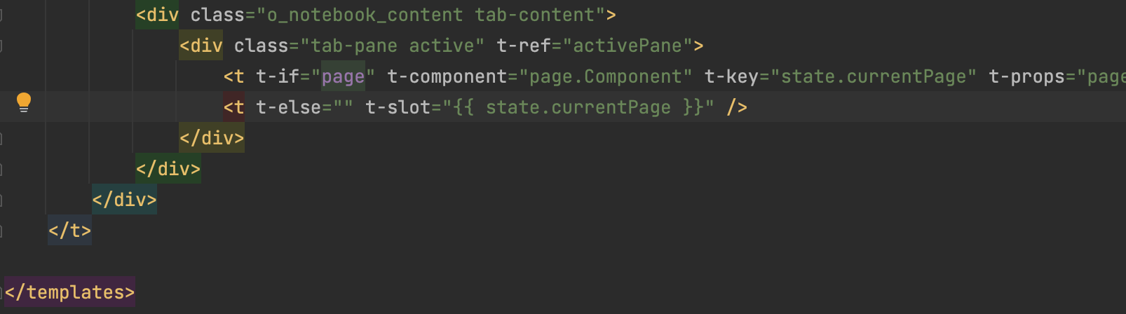 Highlight JS expression for t-slot QWeb OWL directive · Issue #300 · odoo-ide/pycharm-odoo · GitHub