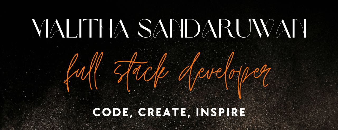 kingmalitha (Malitha Sandaruwan) · GitHub