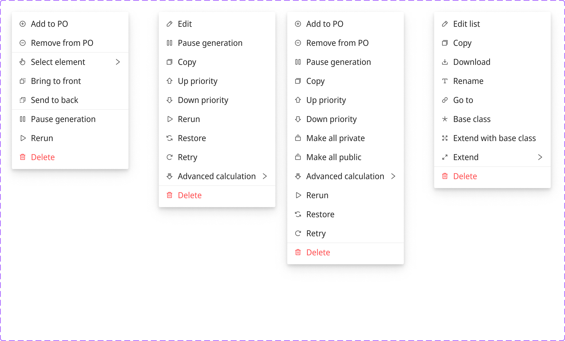 [Low]Добавить иконки пунктов контекстного меню в соответствии дизайном · Issue #1070 · jdi ...