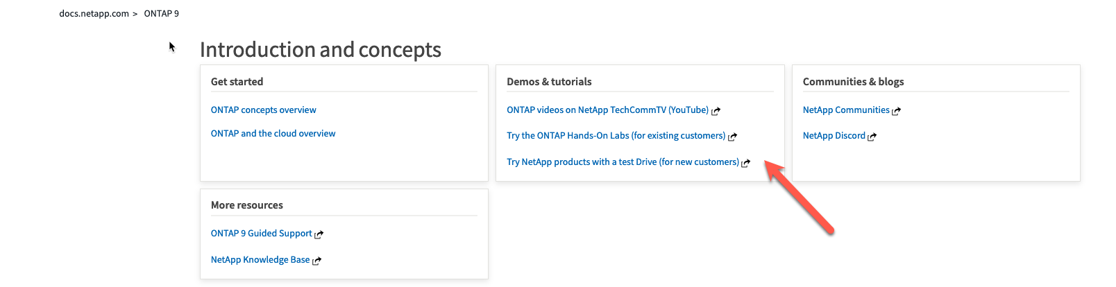 Please Add Links To Labs For Sales Prospects And Current Netapp Customers · Issue 656