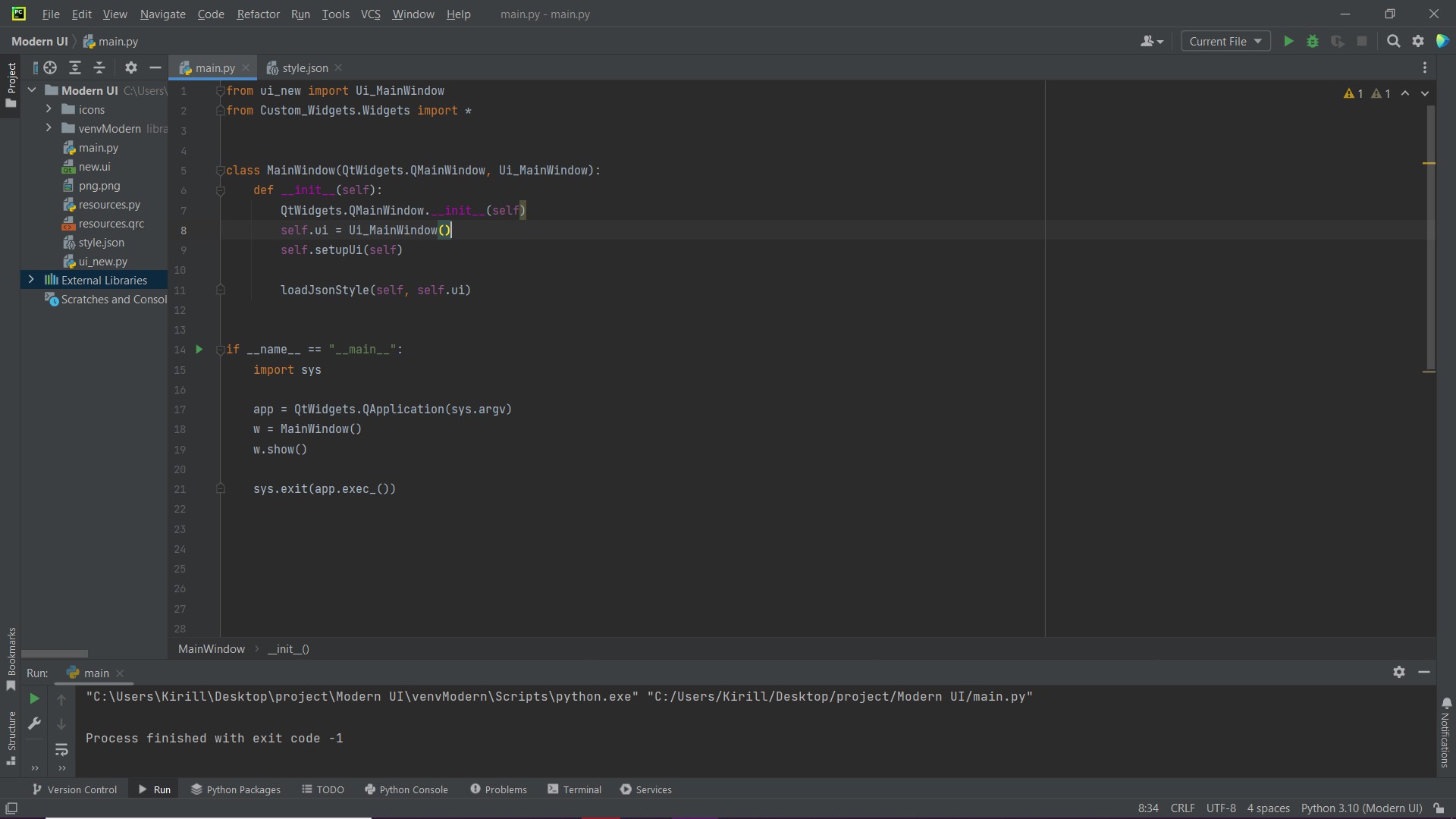Problems With Stylejson · Issue 63 · Khamisikibetqt Pyqt Pyside Custom Widgets · Github