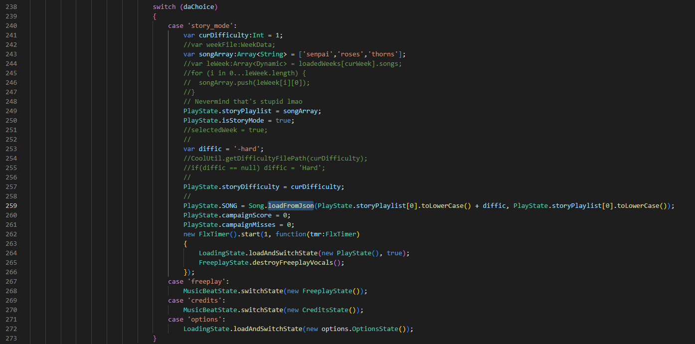Storymode Button Loads A Week · Issue 10352 · Shadowmariofnf Psychengine · Github 