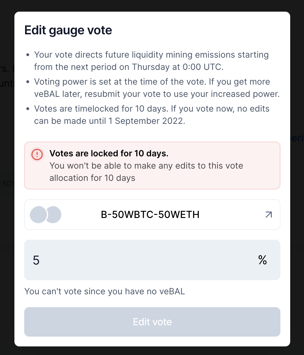 Add A New Timelock Icon For Locked Votes · Issue 2164 · Balancerfrontend V2 · Github